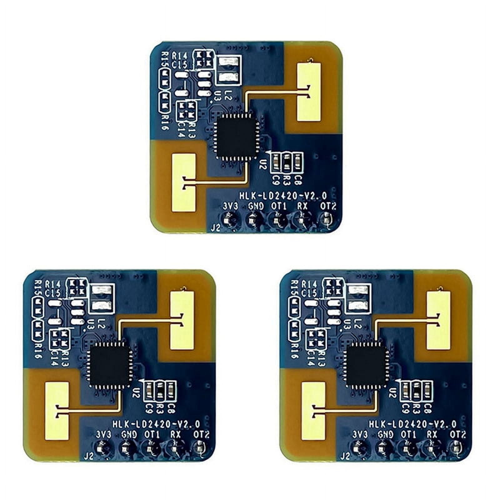 3X 24G MmWave LD2420 Human Presence Radar Sensor Motion Detection ...