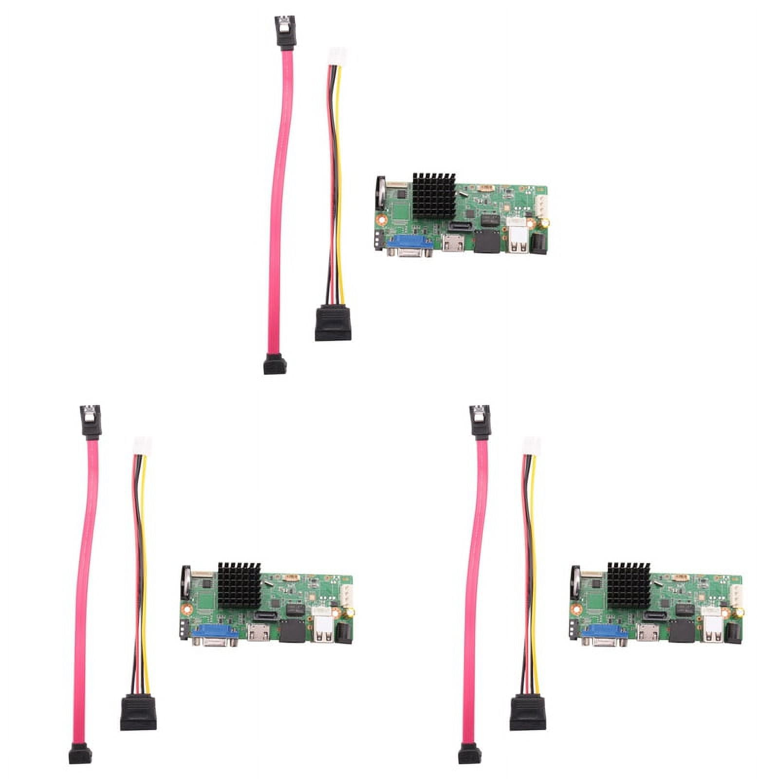 3X 265 10CHx5MP NVR Network DVR Digital Video Recorder Board IP Camera ...