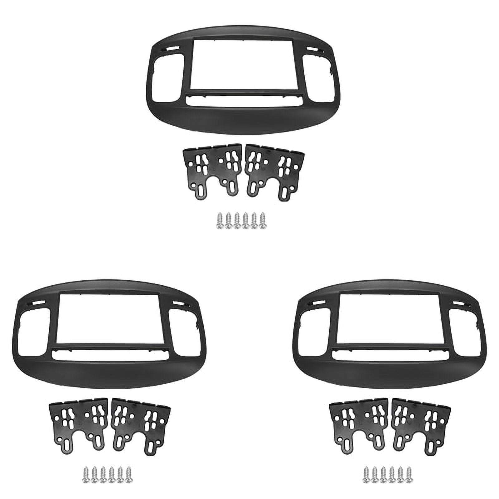 3X 2Din Car Radio Fascia for Accent 09-12 DVD Stereo Frame Plate ...