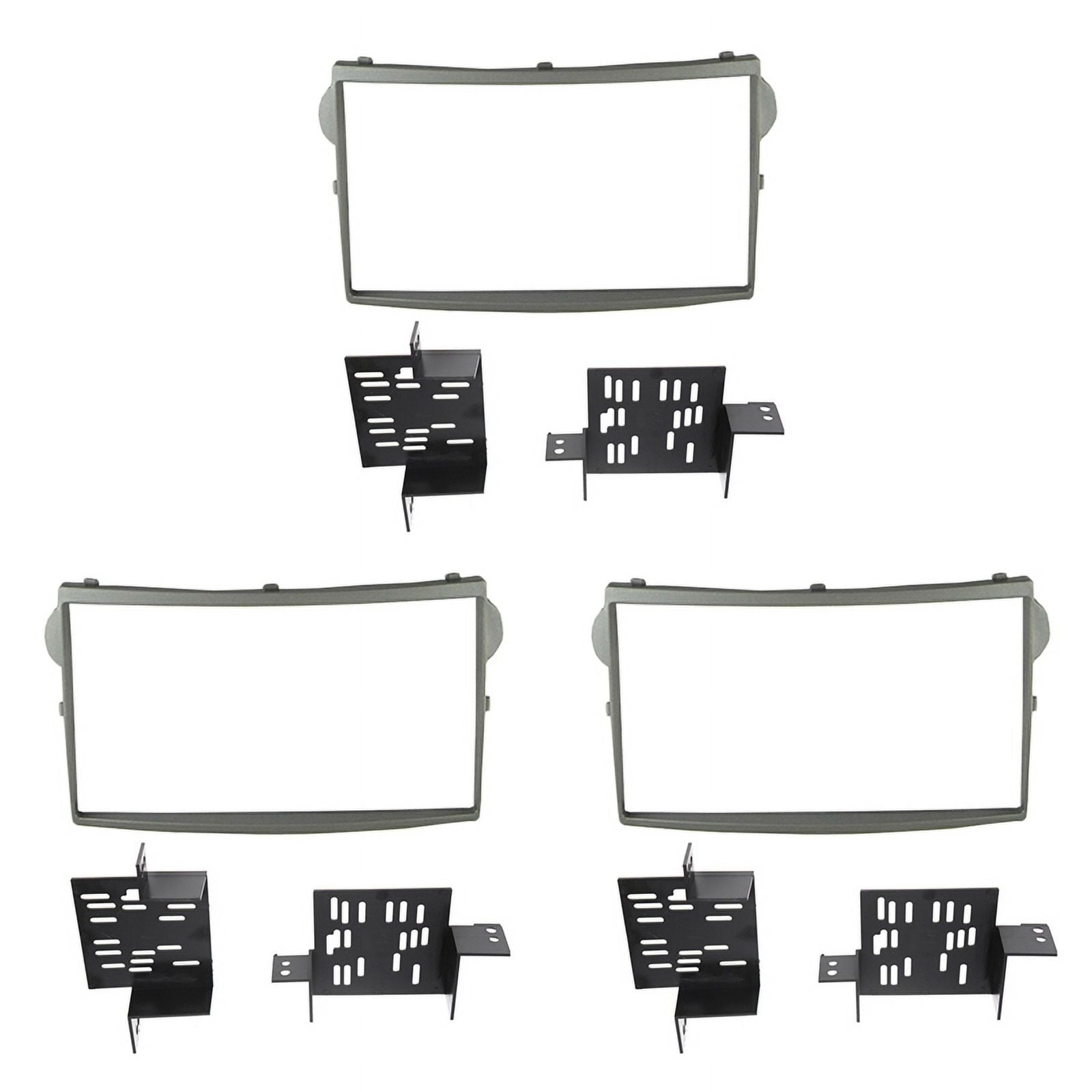 3X 2Din Car Radio Fascia for Starex/H1 DVD Stereo Frame Plate Adapter ...