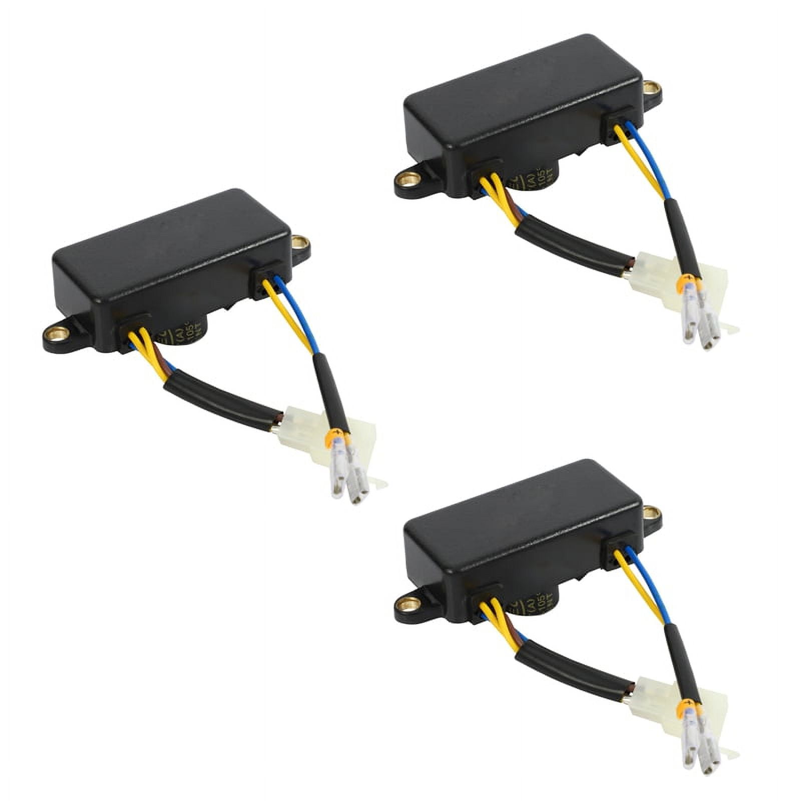 3X 2KW-3KW Gasoline Generator Parts AVR Single-Phase Automatic Voltage ...