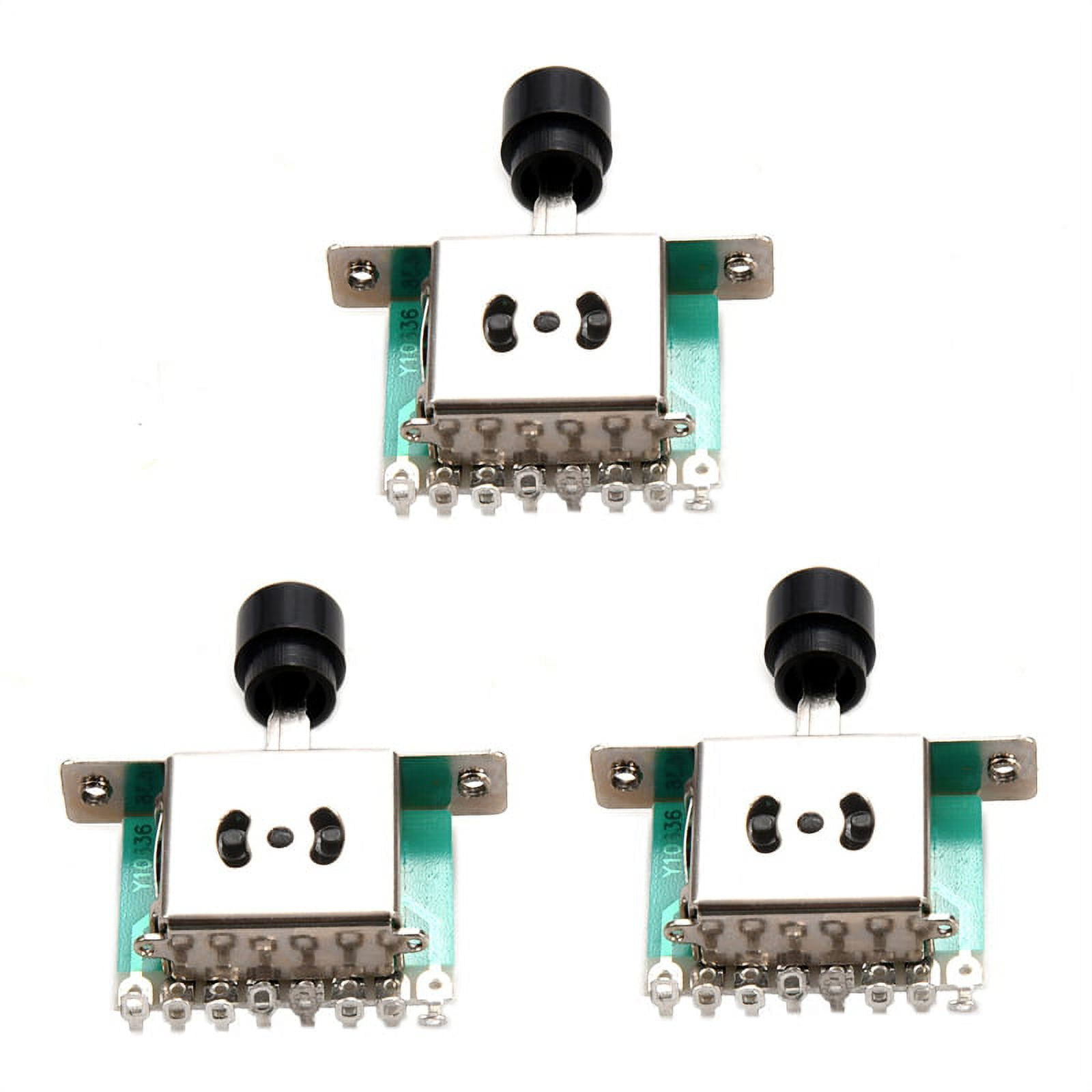 3X 3 Way Selector Switches,Guitar Toggle Lever Switches for Electric ...