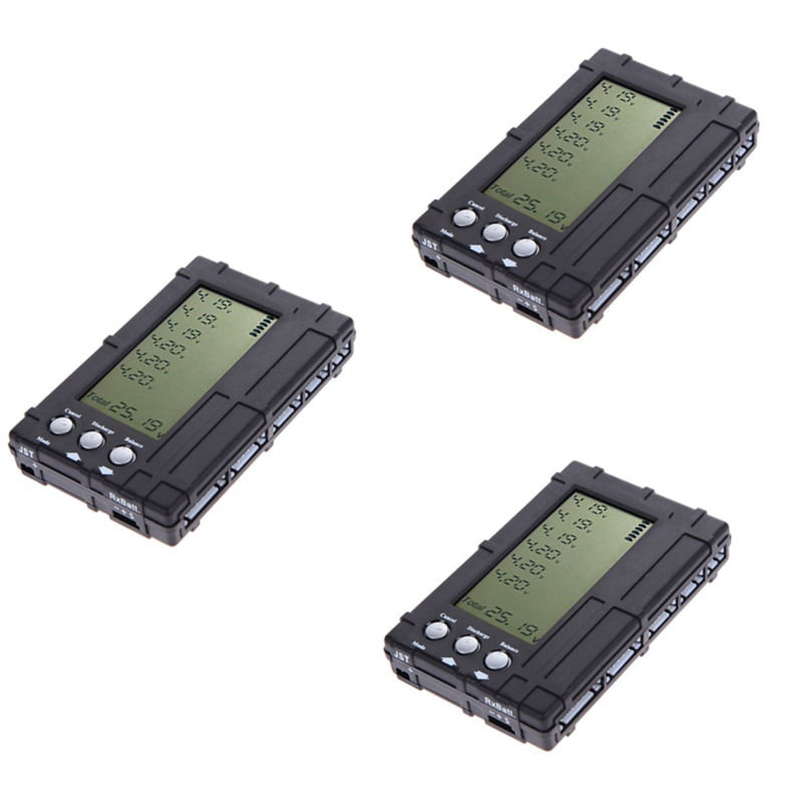 3X LCD RC Battery Discharger Balancer Meter Tester for 2-6S Lipo Li-Fe ...