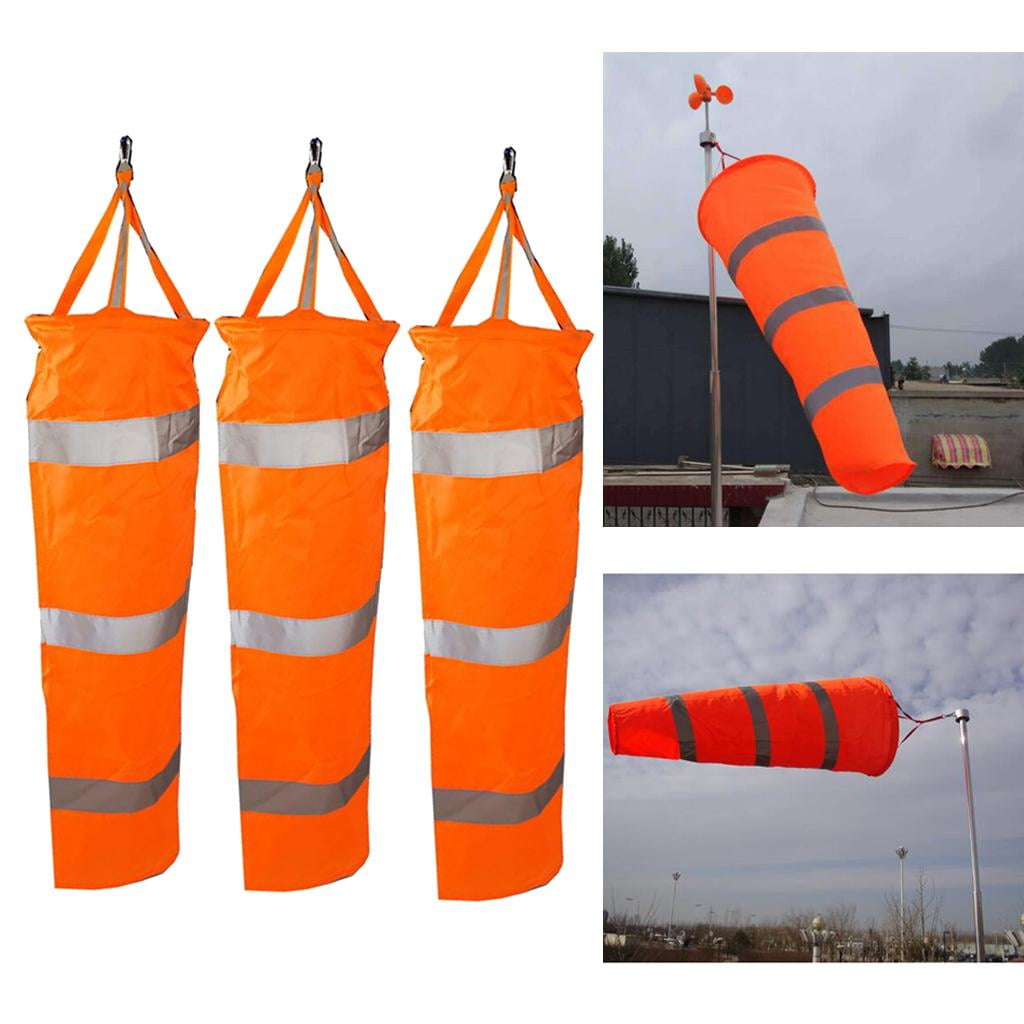 3X 30 Aviation Windsock Outdoor W/ Reflective - Walmart.com