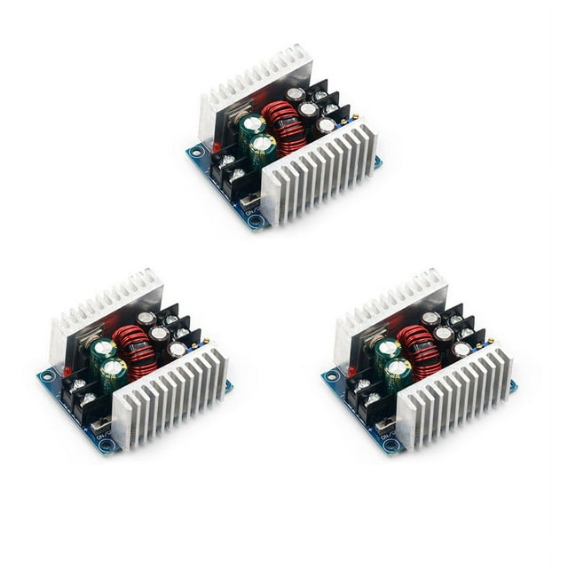 3X 300W 20A DC-DC Adjustable Buck Converter Module Constant Current ...