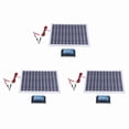 3X 30W 12V Solar Panel Battery Charger+40A Controller for RV Car Boat ...