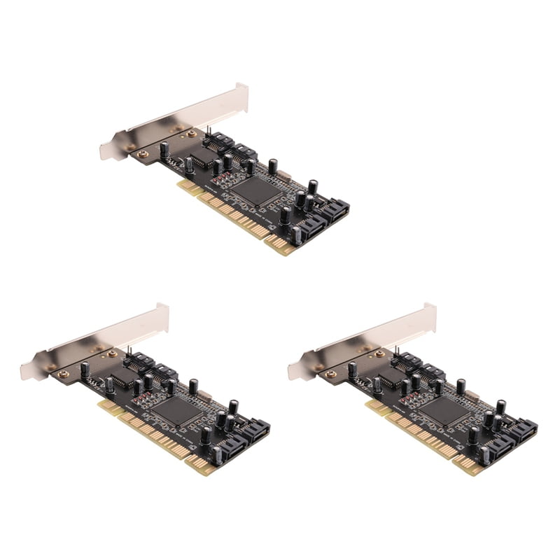 3X 3114 Array Card SATA Expansion Card 4-Port Expansion PCI to SATA ...