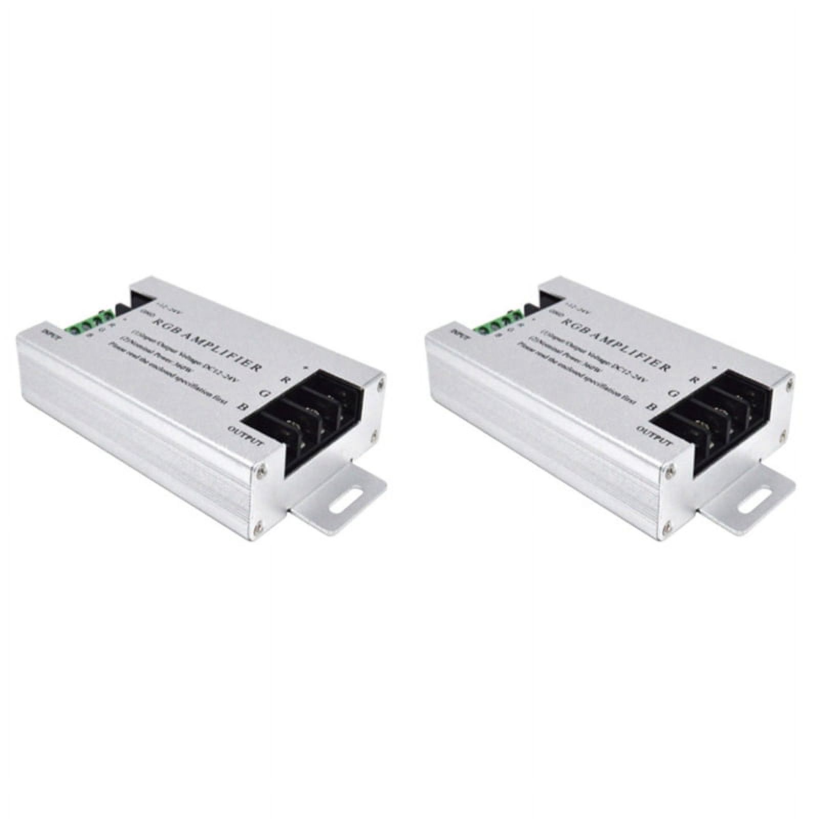 3X 360W RGB LED Amplifier Controller DC12V-24V 30A Aluminum Shell for ...