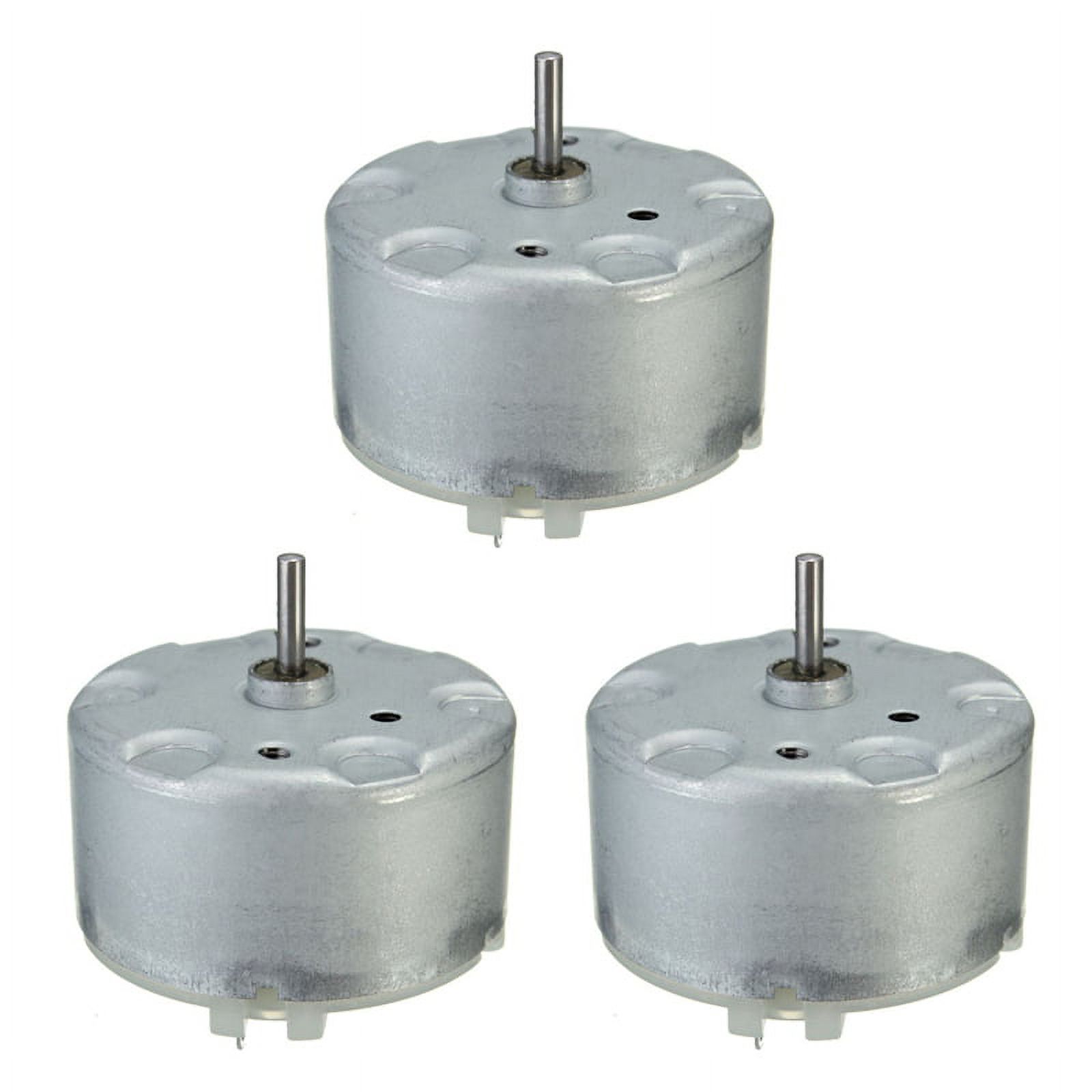 3X 3V-12V Mini DVD VCD Electric Motor 3V-2700RPM 6V-4000RPM -500TB ...