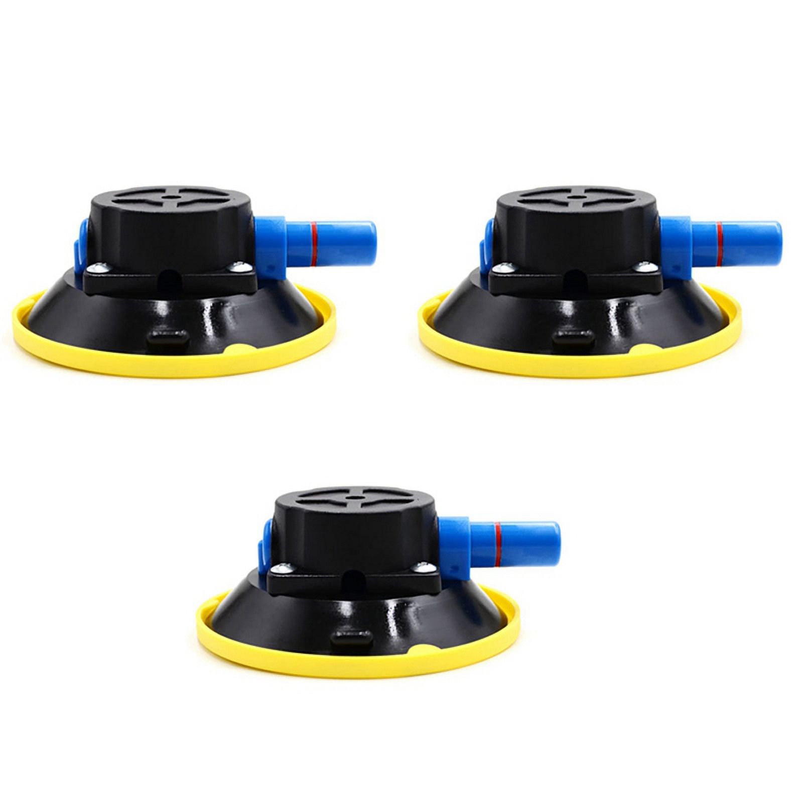 3X 4.5Inch 125mm Concave Vacuum Cup Heavy Duty Hand Pump Suction Cup ...