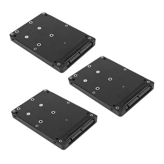 3X 44PIN MSATA to 2.5 Inch IDE HDD SSD MSATA to PATA Adapter Converter ...