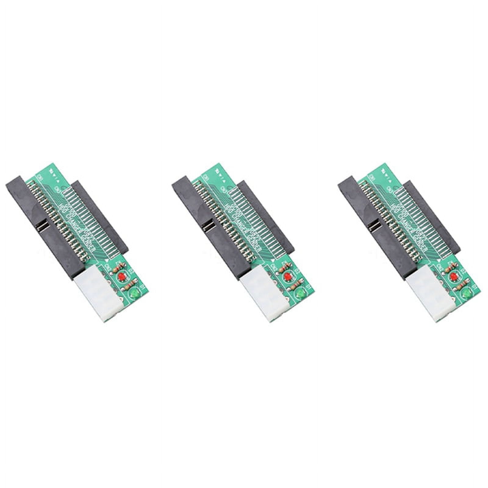 3X 44Pin 2.5 Inch Ide to 3.5 Inch Ide 40Pin Interface Hard Disk Drive HDD Converter Adapter for ...