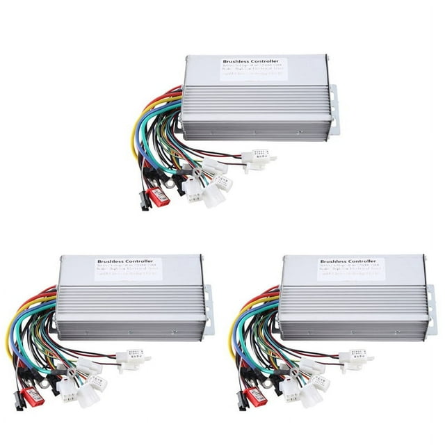 3X 48V 60V 64V 72V 1000W 1500W Electric Controller 12 Tube Dual Mode E-Bike Brushless Speed ...