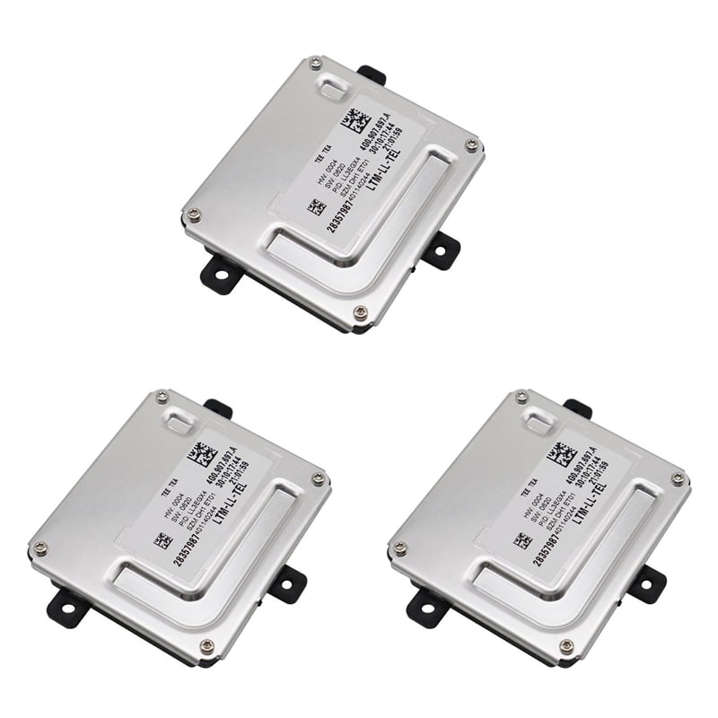 3X 4G0907697A LED Xenon Headlight Ballast Daytime Running Light Control ...