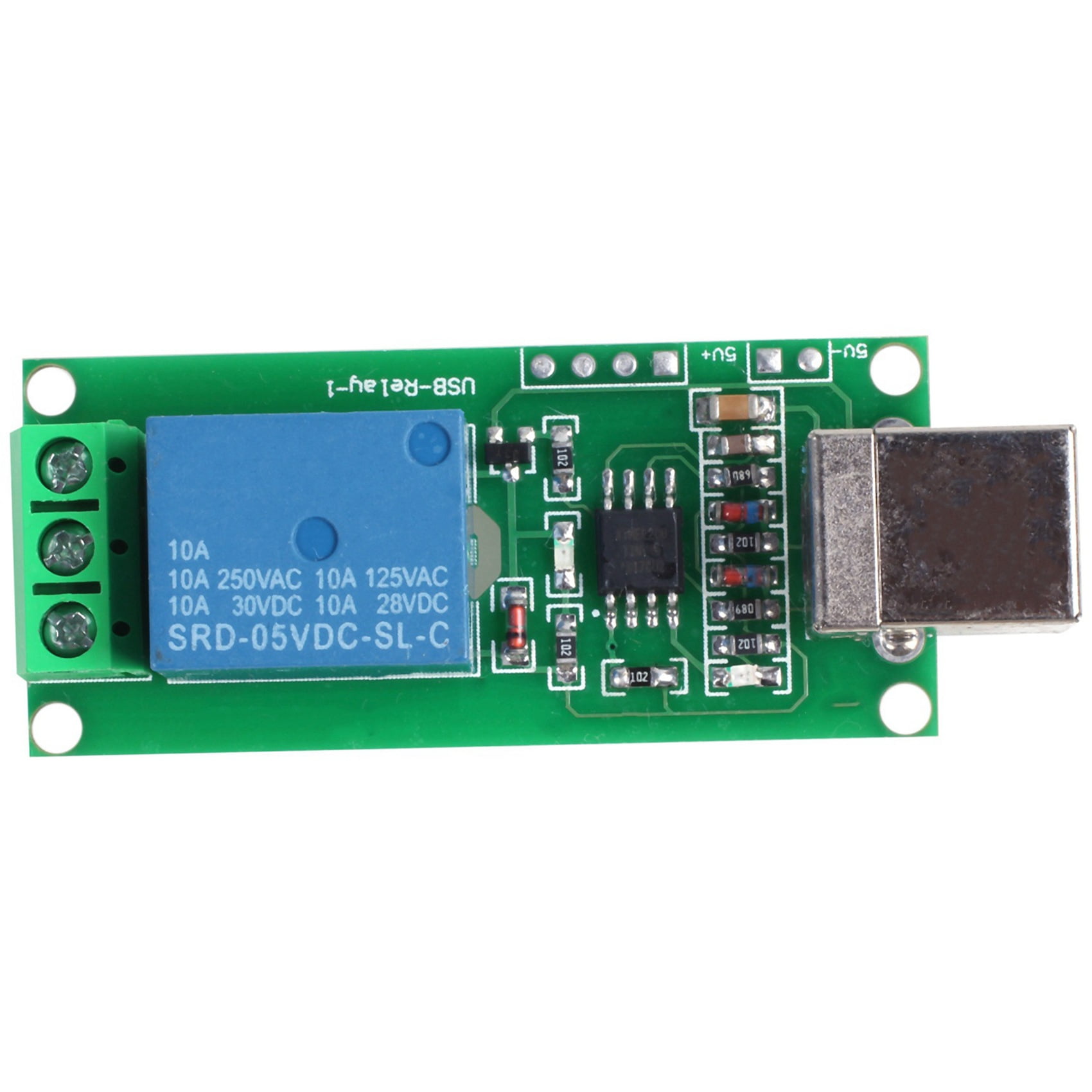 3X 5V USB Relay 1 Channel Programmable Computer Control for US ...