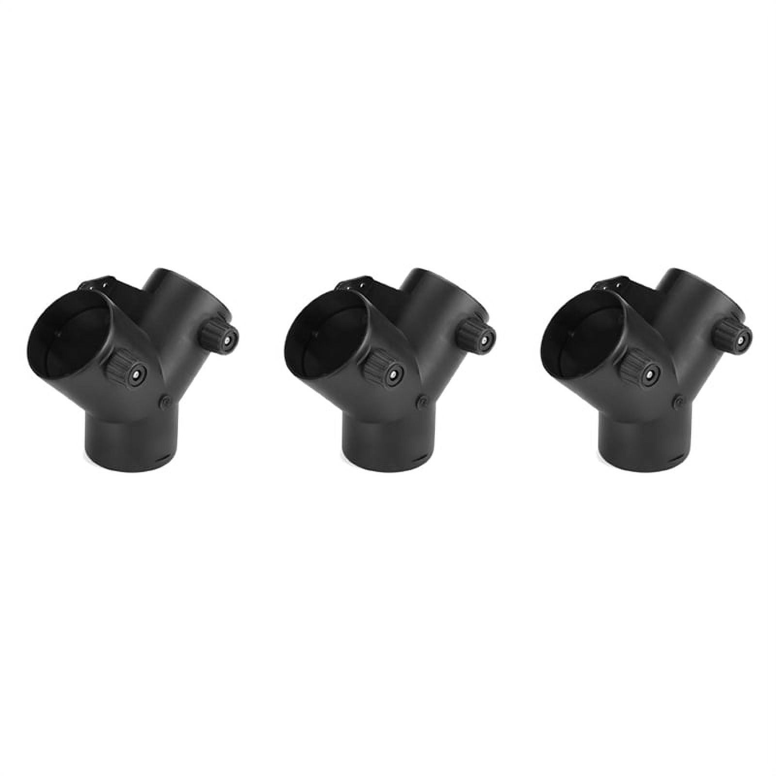 3X 60mm Y Shape Parking Heater Exhaust Connector W/Dual Regulating ...