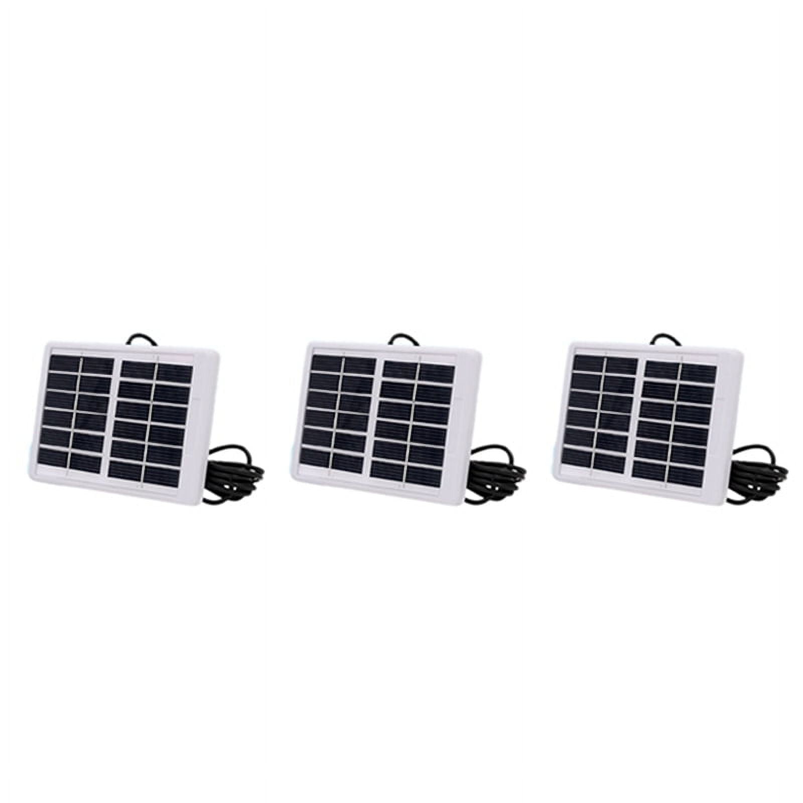 3X 6V 1.2W Solar Panel Polycrystalline Solar Cell Module Durdable ...