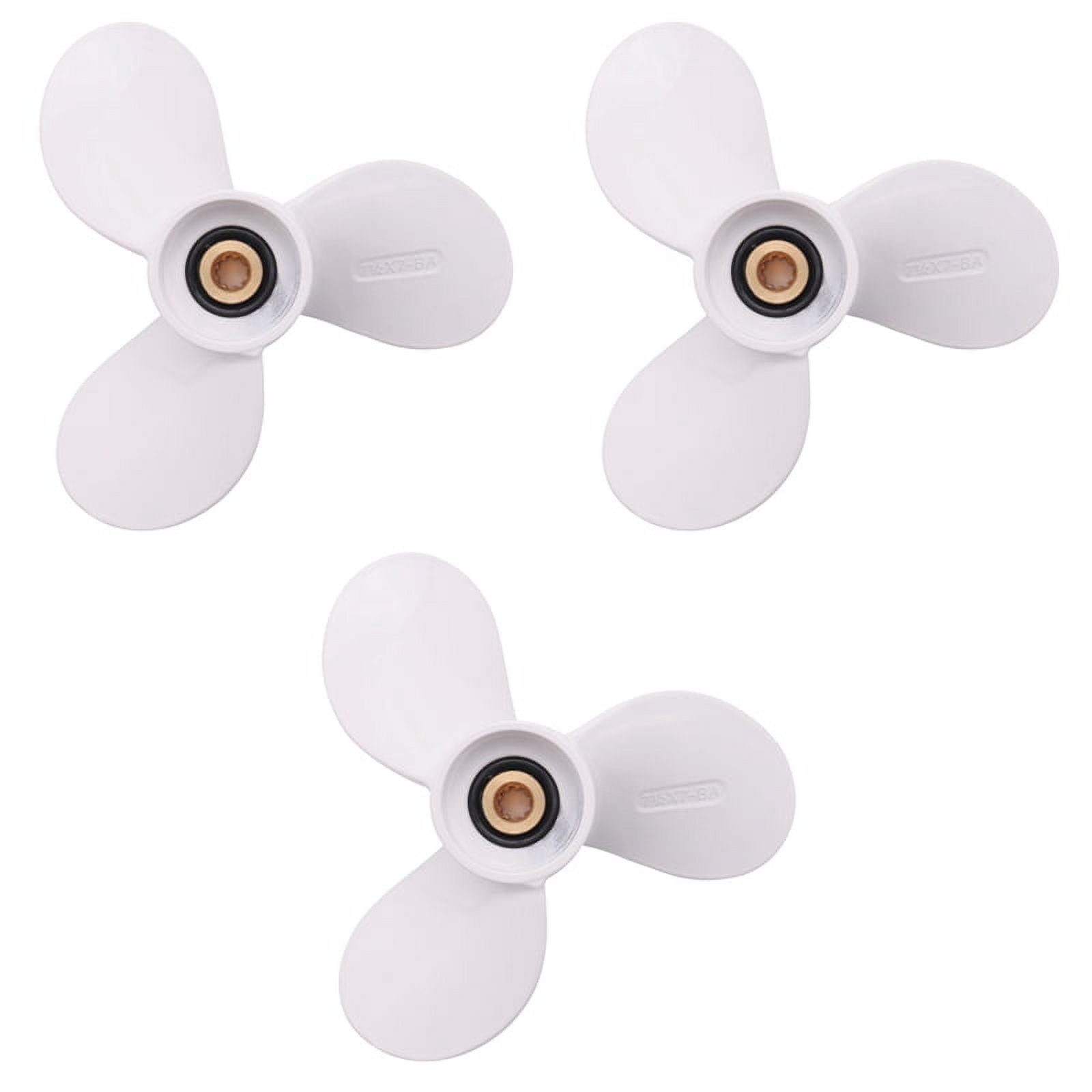 3X 7 1/2X7 for 4Hp 5Hp 6Hp for 9 Tooth Spine Aluminium Propellers ...