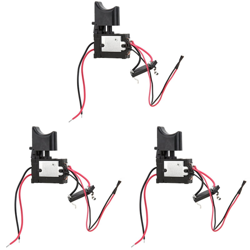 3X 7.2V- 24V Drill Speed Controller Drill Switch Lithium Battery ...