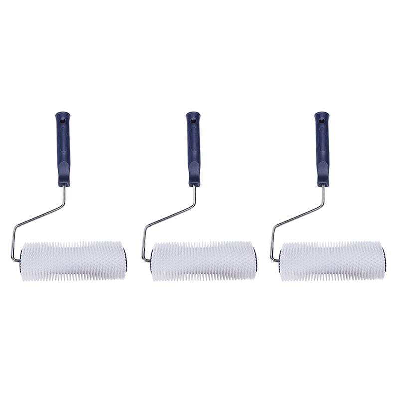 3X 7 Inch Plastic Handle Spiked Roller - Walmart.com