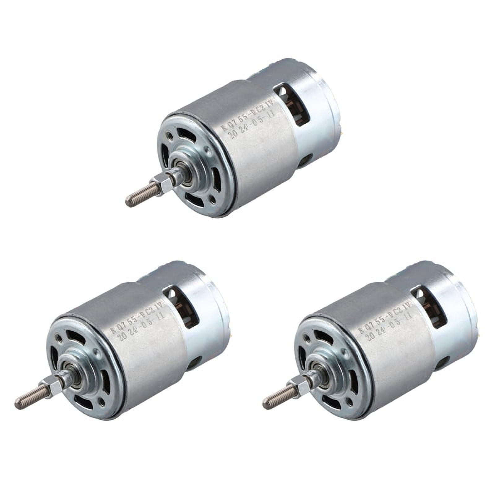 3X 755 DC Motor for Weed Trimmer 21V Grass Cutter Motor with Long Shaft ...
