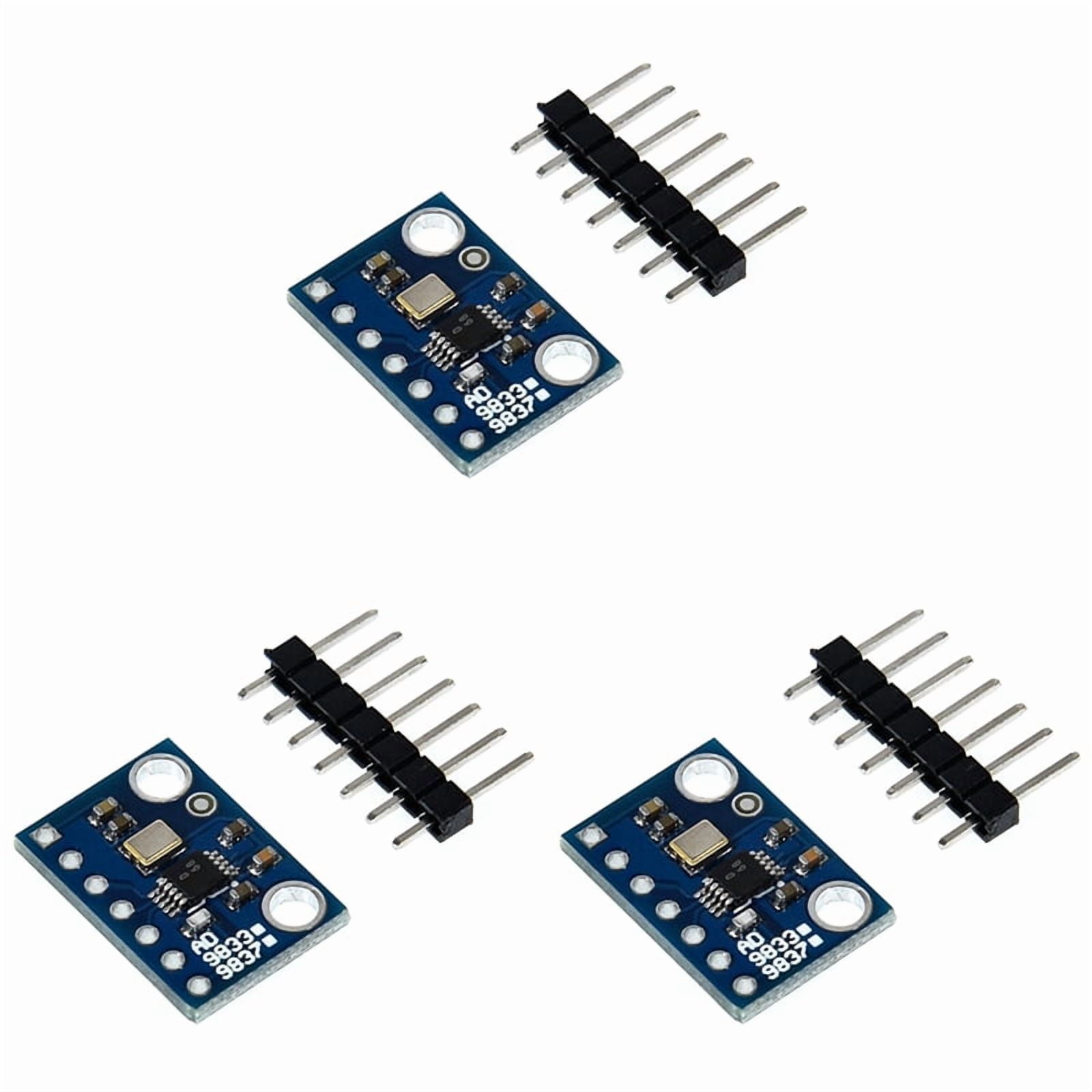 3X AD9833 Module Sine Square Wave DDS Signal Generator Programmable ...