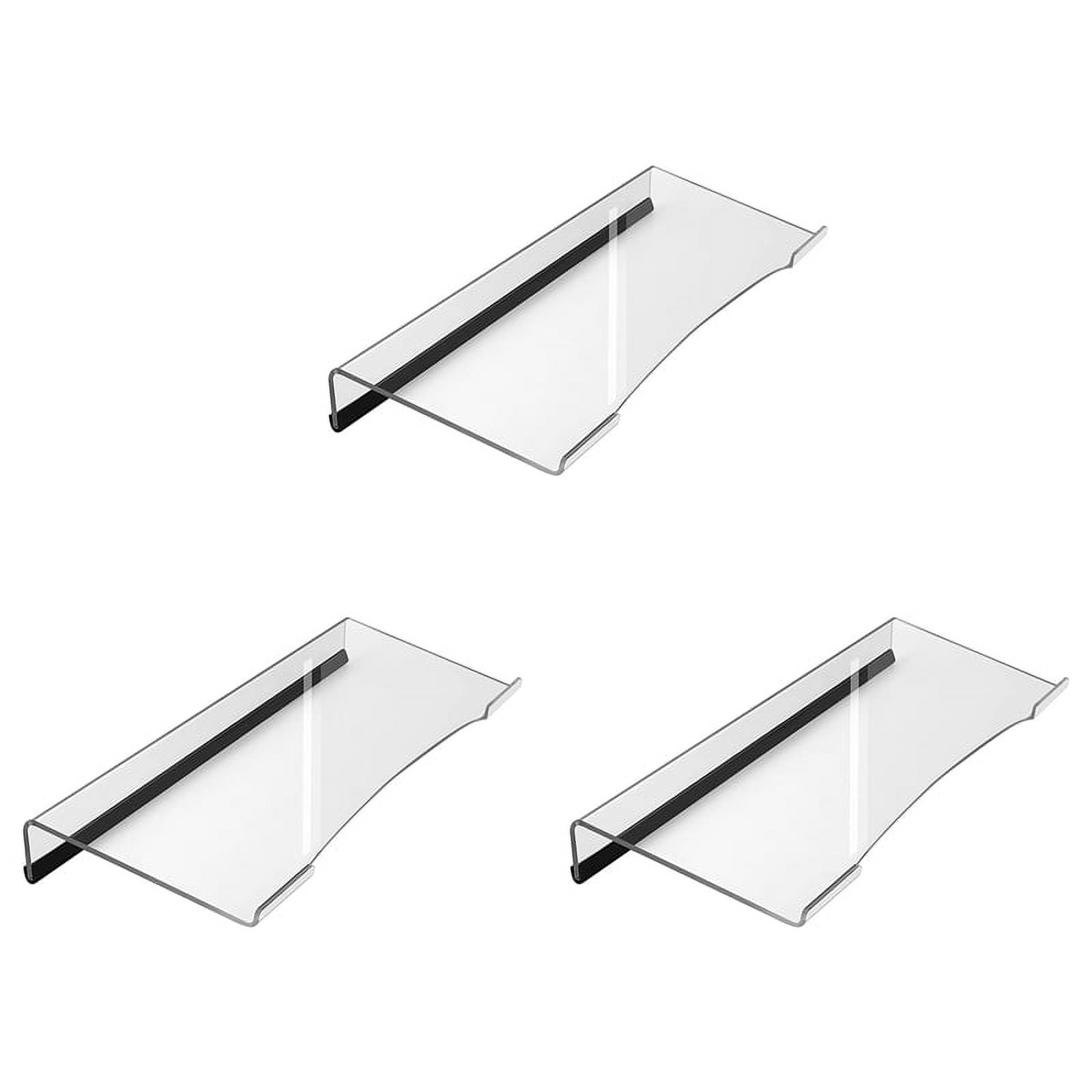 3X Acrylic Keyboard Holder,Acrylic Tilted Computer Keyboard Holder ...