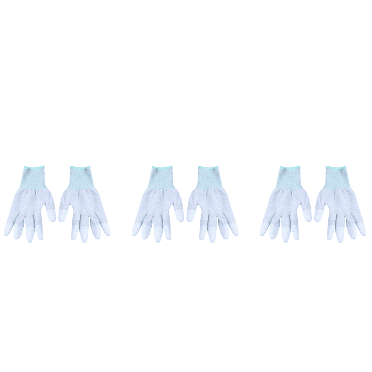 3X Anti Static Anti Skid ESD Electronic Labor Working Glove PC Computer ...