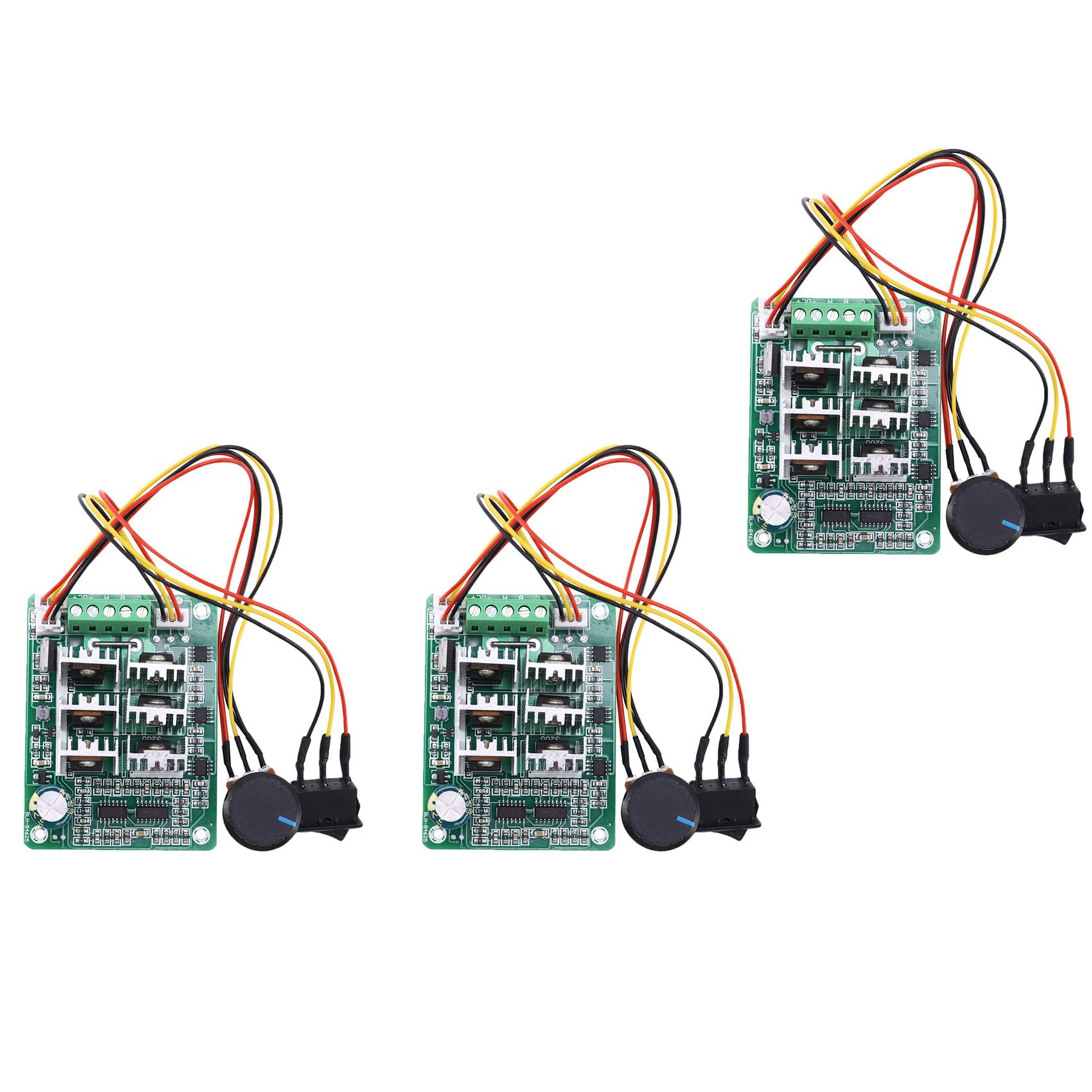 3X BLDC Three Phase Brushless Sensorless Motor Controller BL01 15A ...