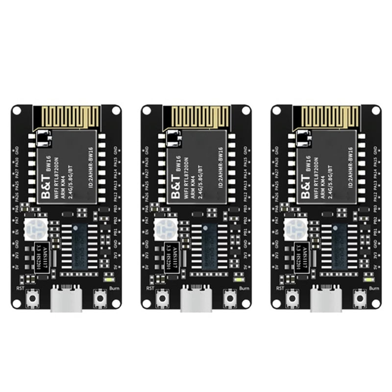 3X BW16-Kit Development Board RTL8720DN Dual-Band Wi-Fi Low-Power ...