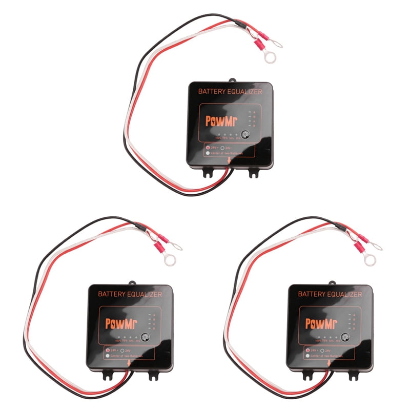 3X Battery Balancer for 2 X 12V Lead Acid Battery Bank System Nx12V ...