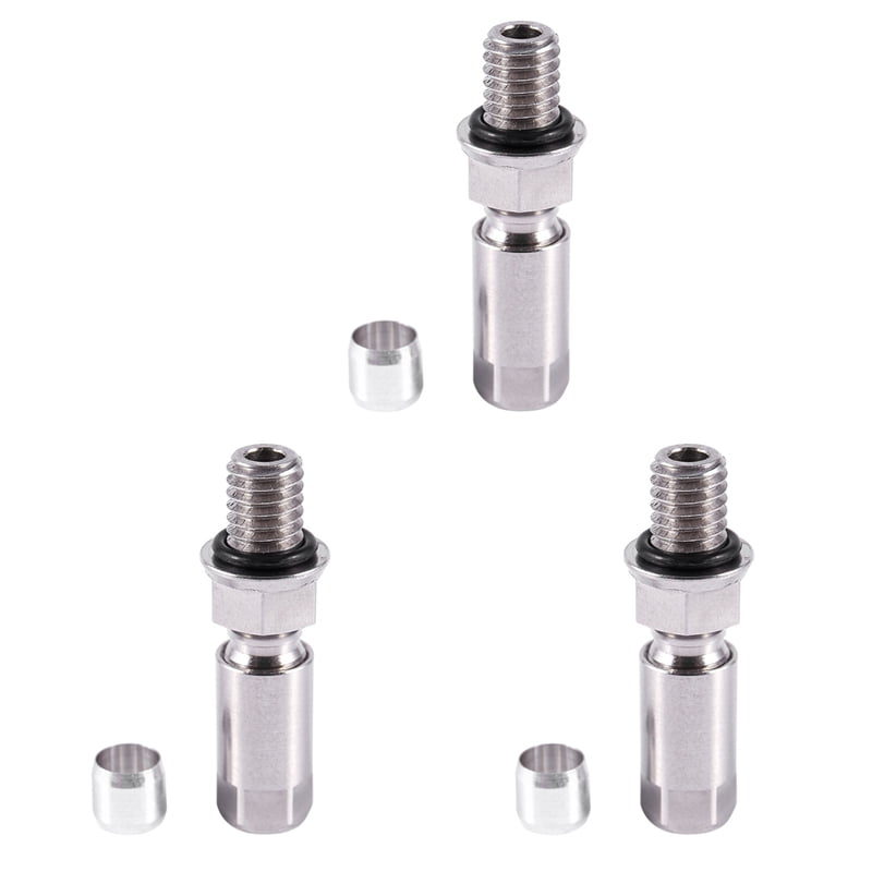 3X Bicycle Brake Hose Fitting Bicycle Hydraulic Disc Brake Hose ...