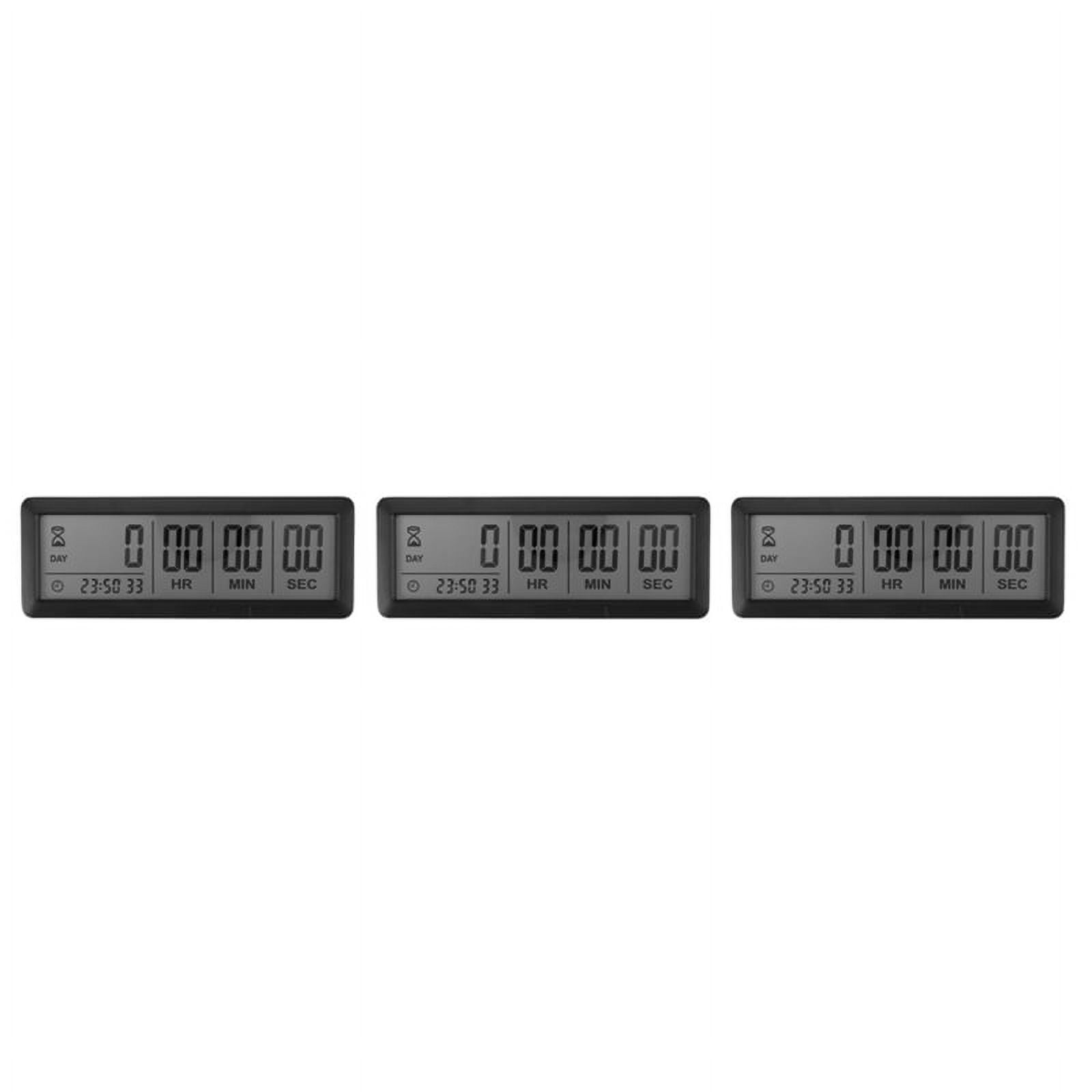 3x Big Digital Countdown Days Timer Clock 999 Days Count Down Clock