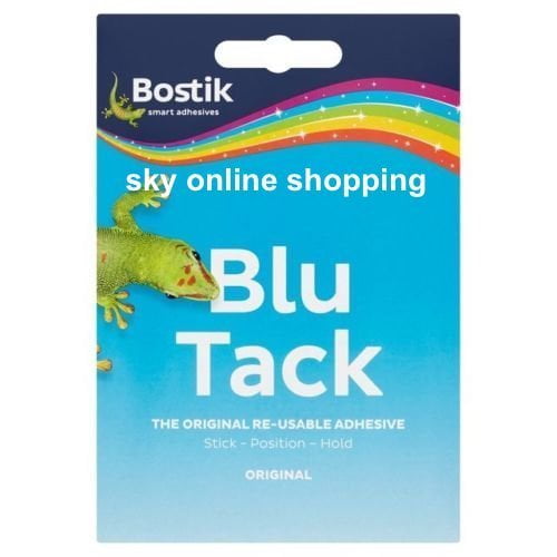 3X Bostik bostick blu Blue tack Adhesive Economy Large Value Pack New ...