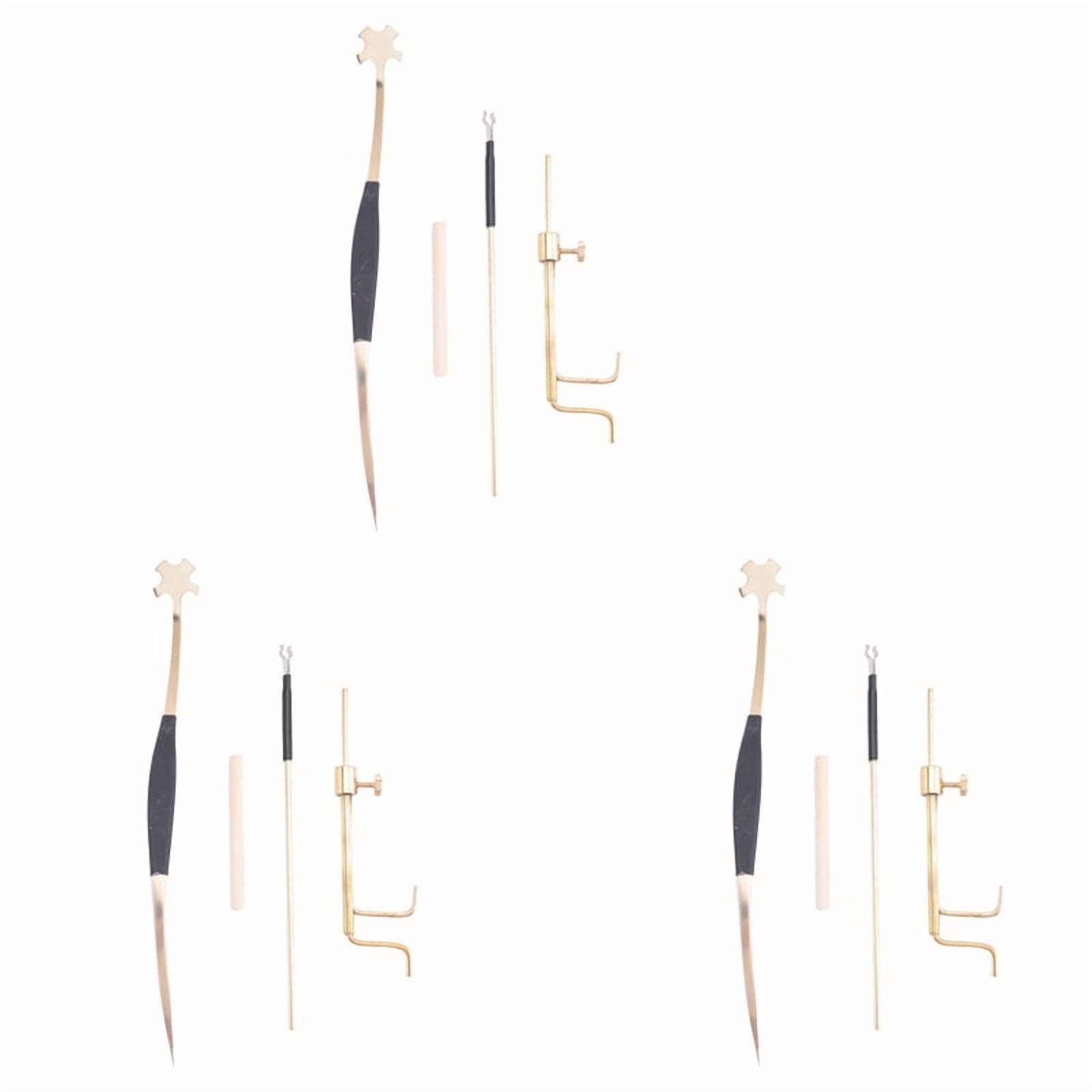 3X Brass Violin Luthier Tools Kit Violin Sound Post Set Sound Post ...