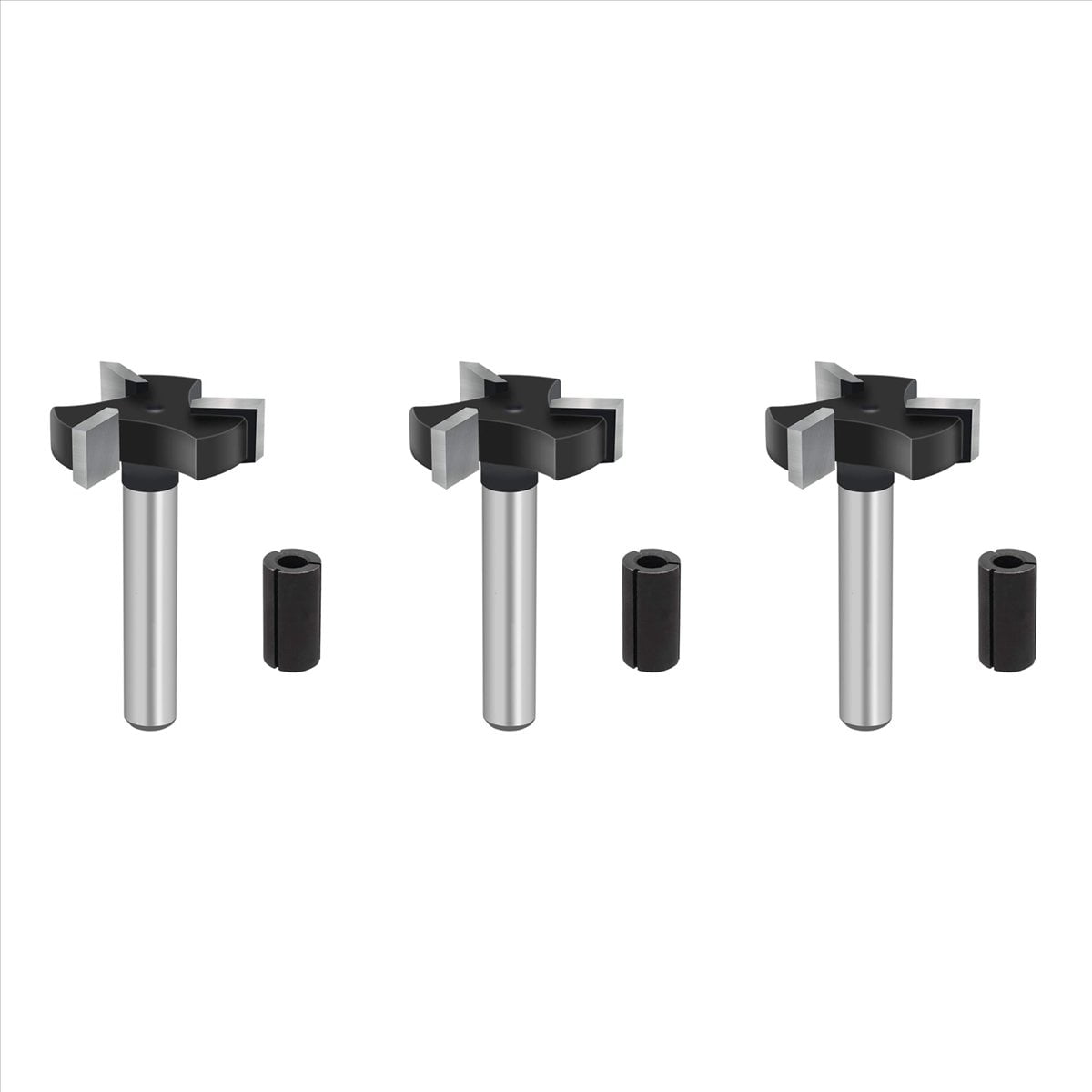3X CNC Spoilboard Surfacing Router Bits, 1/4 Inch Shank 1 Cutting ...