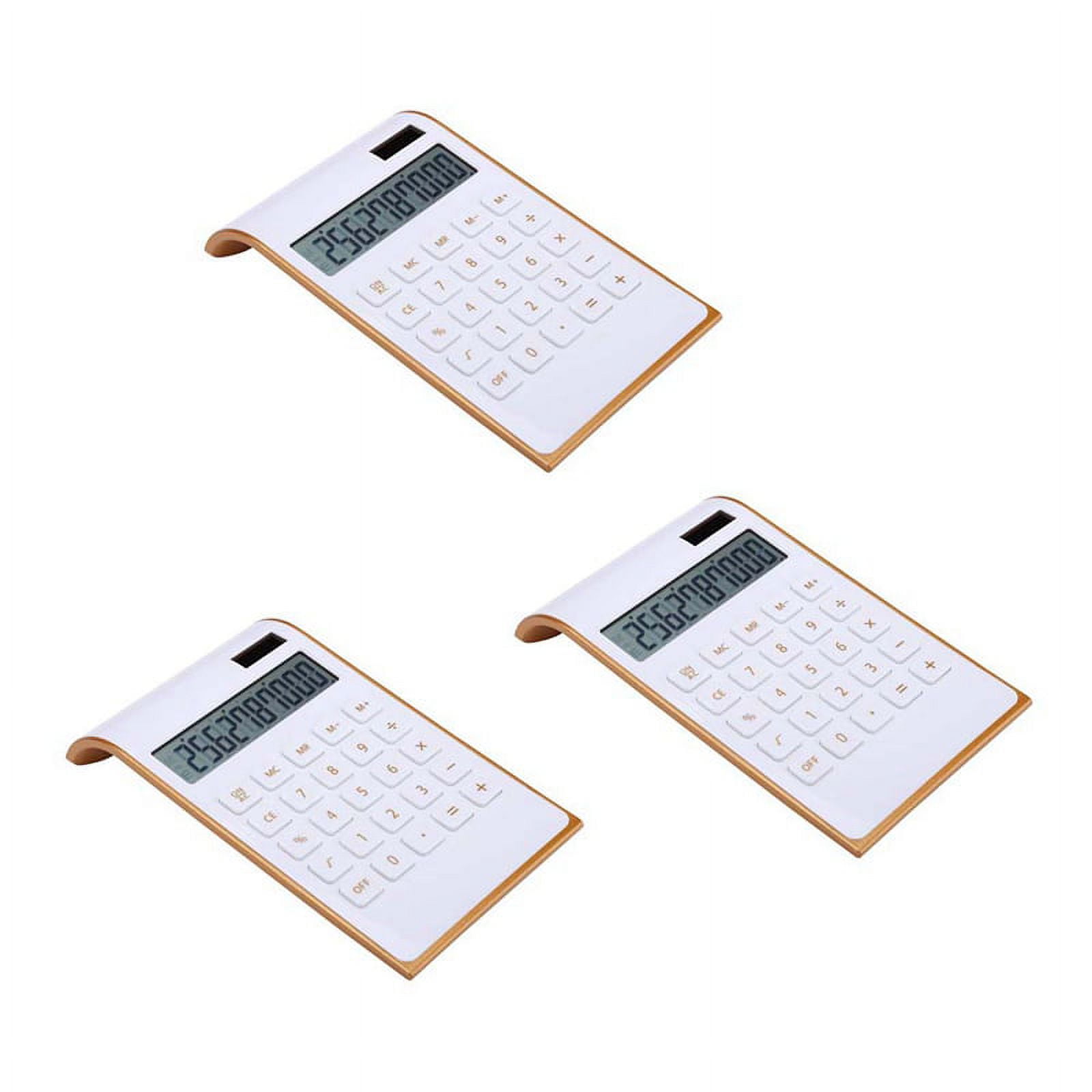 3X Calculator, Slim Elegant Design, Office/Home Electronics, Dual ...