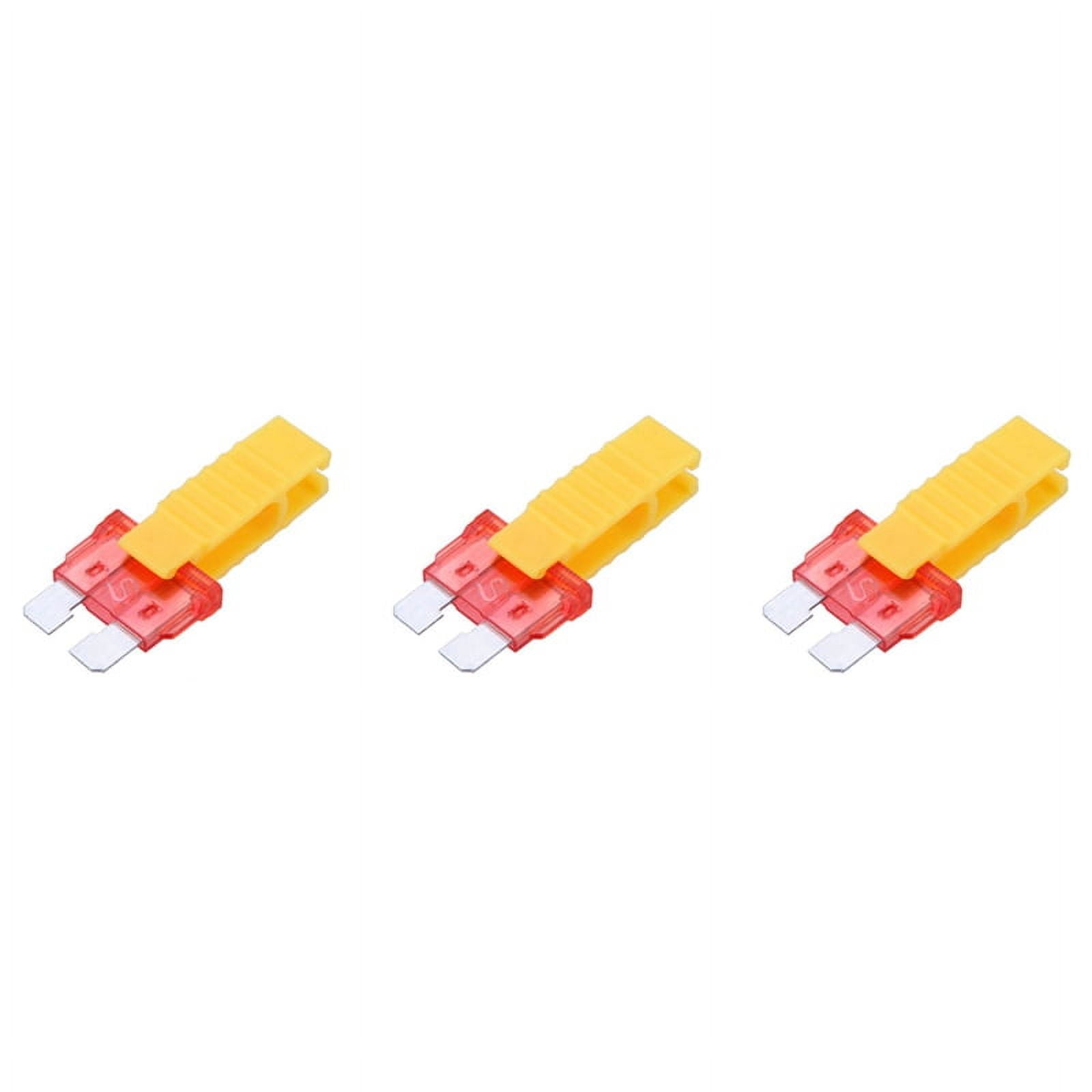 3X Car Automobile Fuse Puller Extraction Tools for Car Fuse (Yellow ...