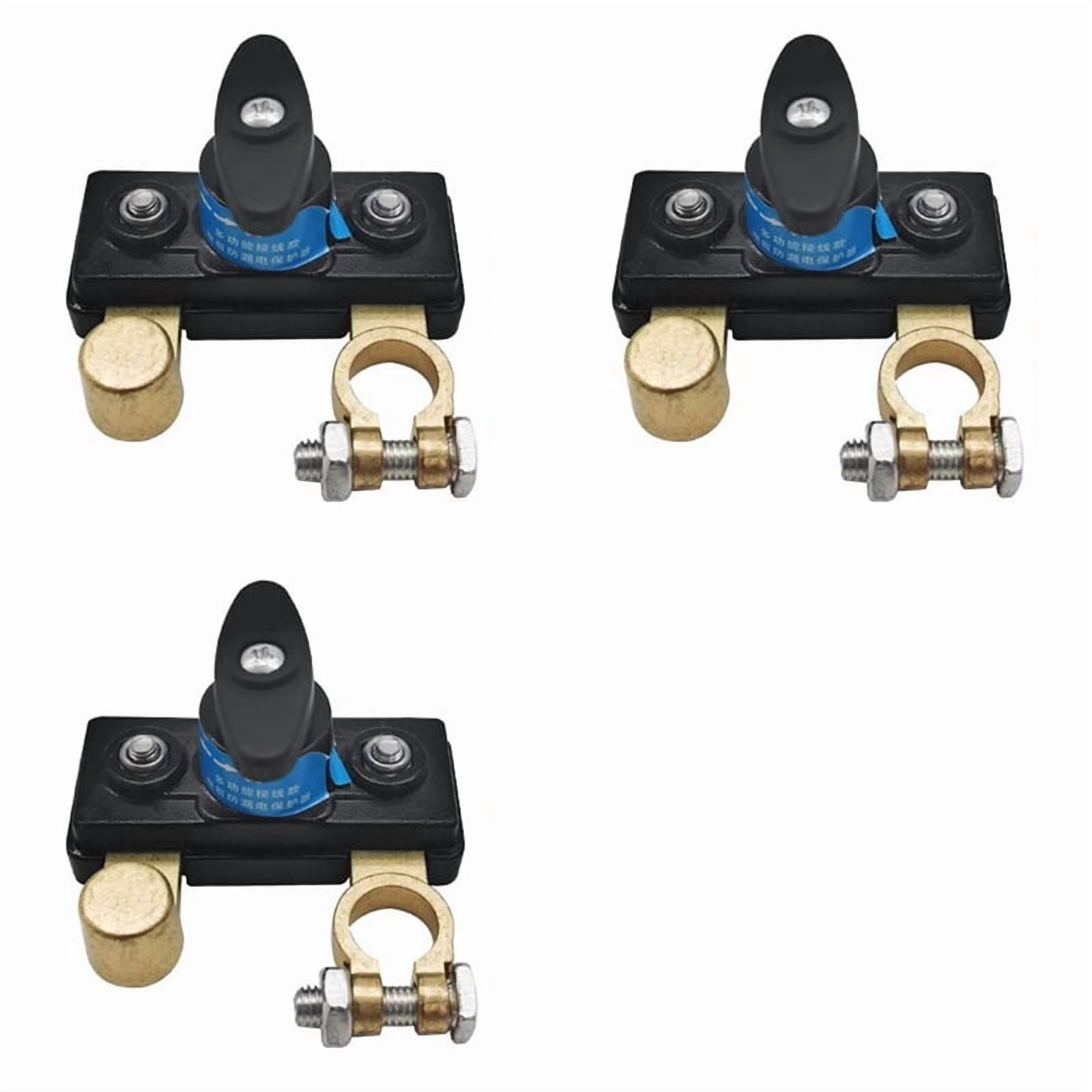 3X Car Battery Disconnect Isolator Cut Off Switch 12V 24V Universal ...