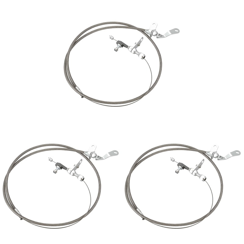 3X Car Gas Accelerator Cable Kick Down Cable Transmission Kickdown ...