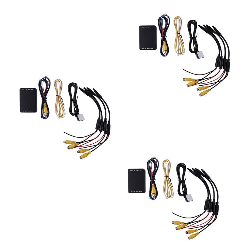 3X Car Parking Panoramic View Rearview 4 Way 360 Degree Degree View ...