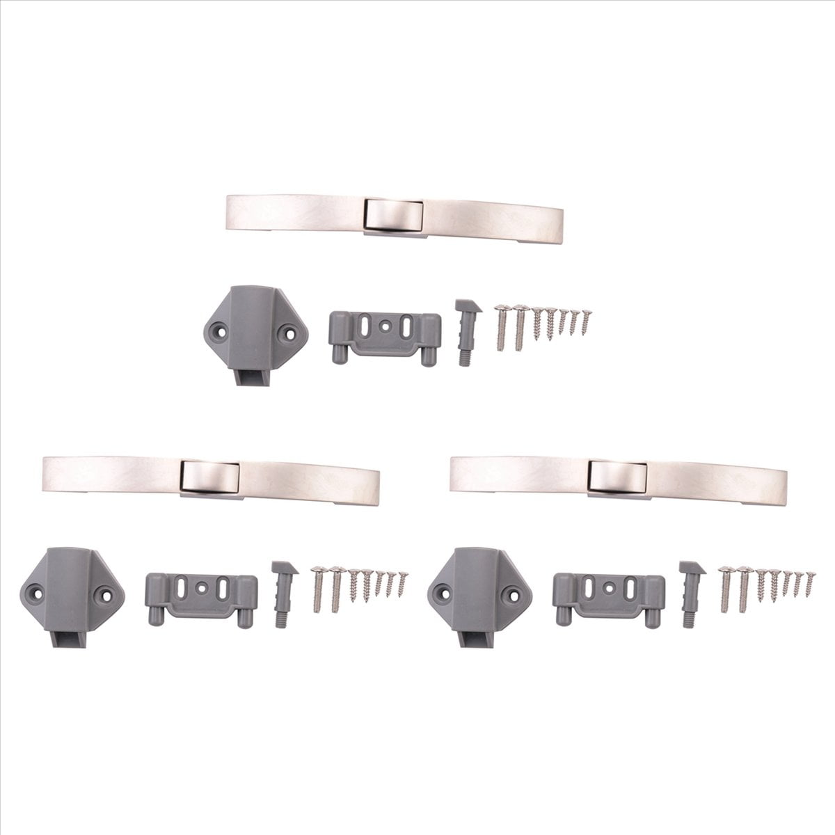 3X Car Push Lock RV Caravan Boat Cabinet Locks Handle Home Drawer Latch ...