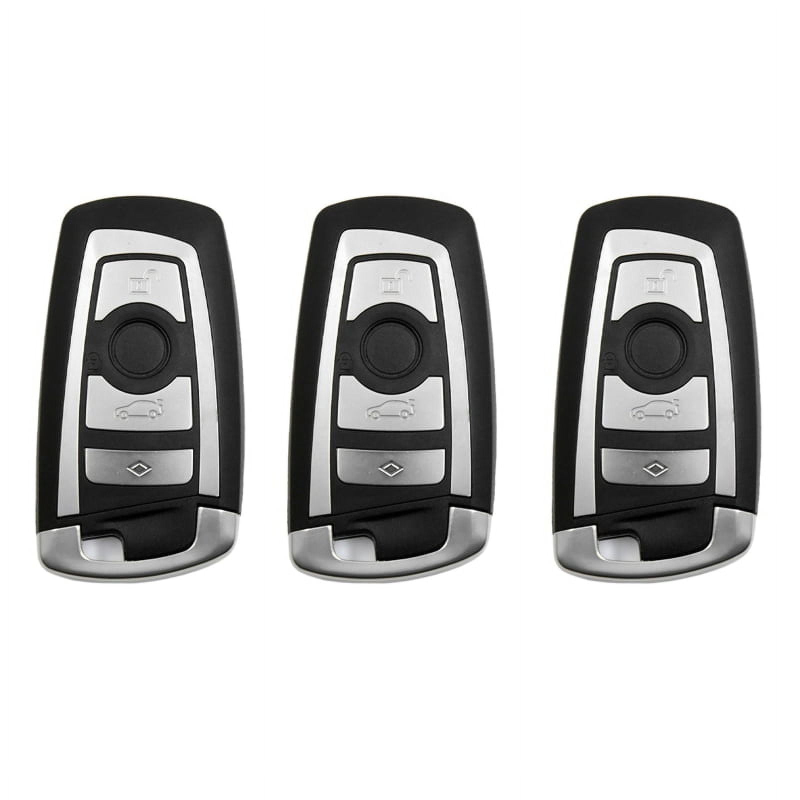 3X Car Smart Remote Key Fob Case Blade for F10 F20 F30 F40 1 3 5 Series ...