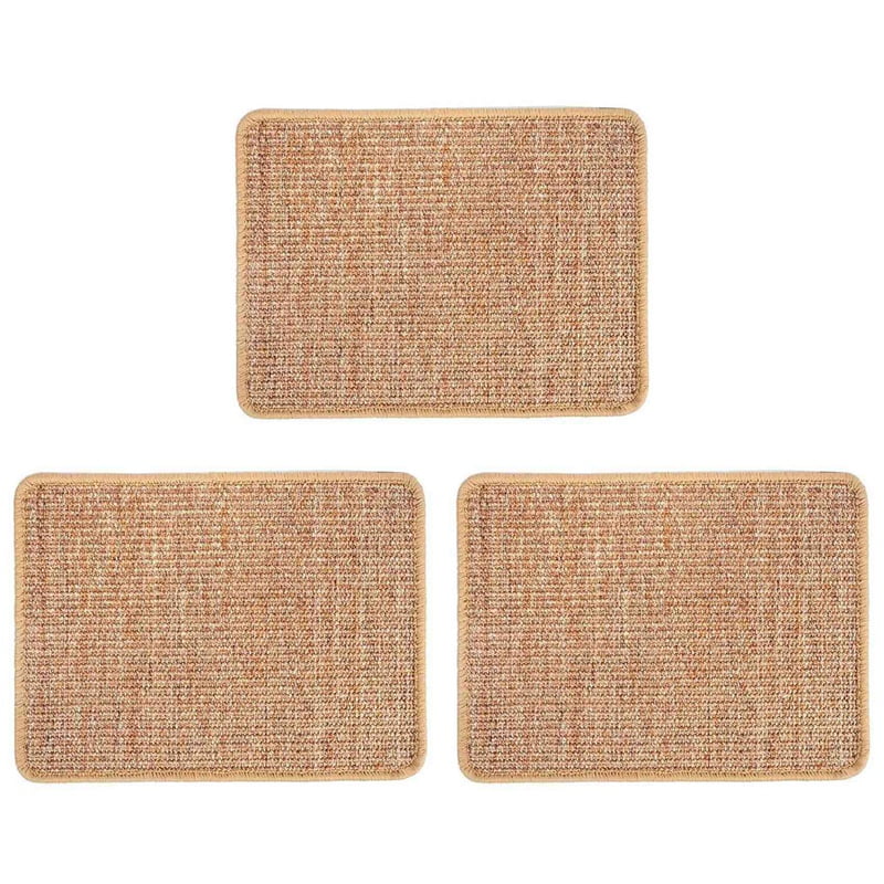 3X Cat Scratch Pad, Sisal Cats Scratcher, Cat Scratchers for Indoor ...