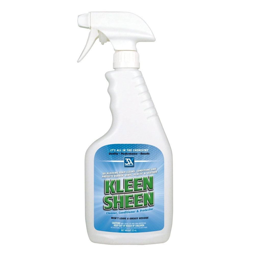 3X Kleen Sheen Leather & Vinyl Cleaner - Walmart.com
