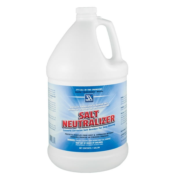 3X Chemistry 156 Salt Neutralizer - 1 Gallon - Walmart Business Supplies