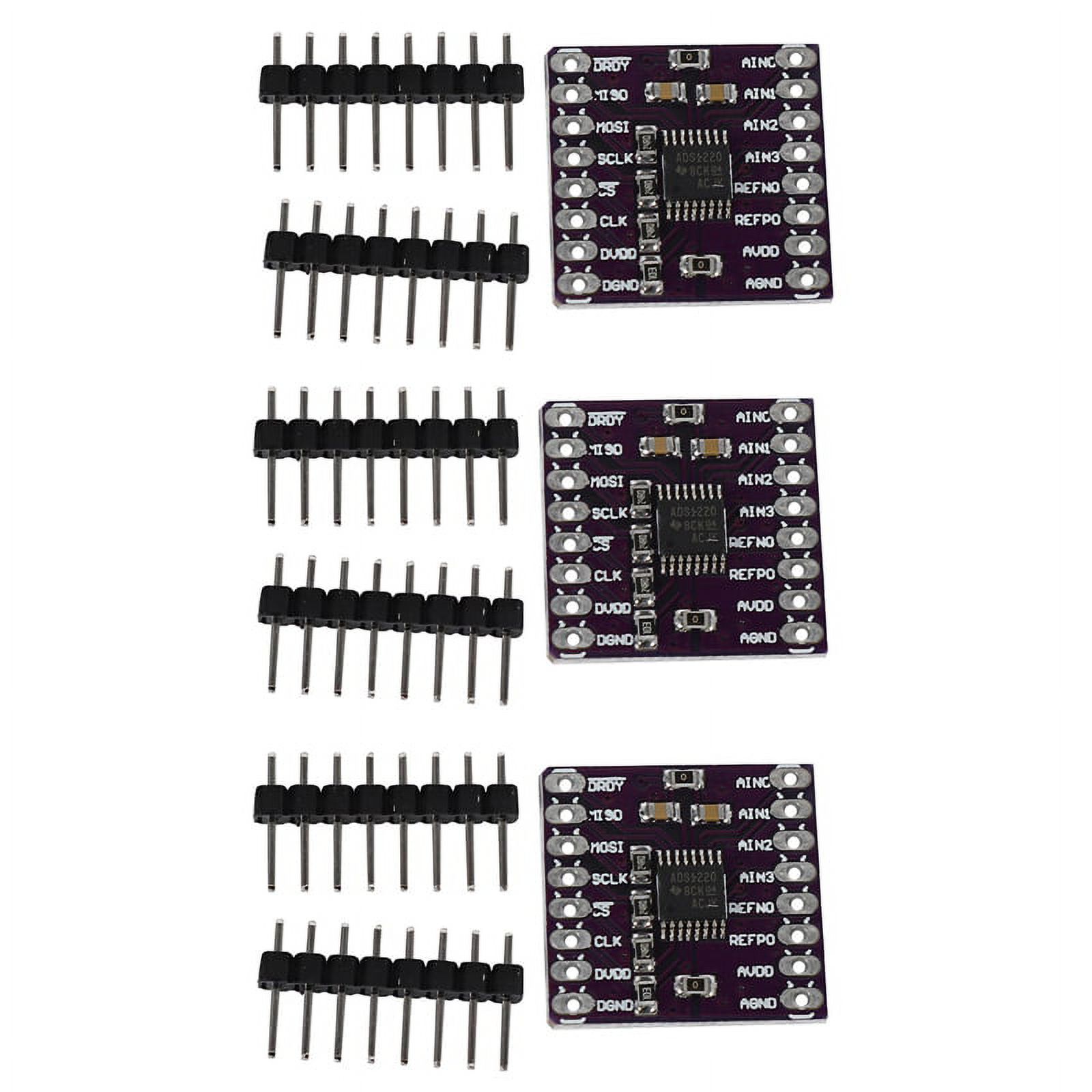 3X Cjmcu-1220 Ads1220 Adc I2C Low 24 Bit A/D Converter - Walmart.com