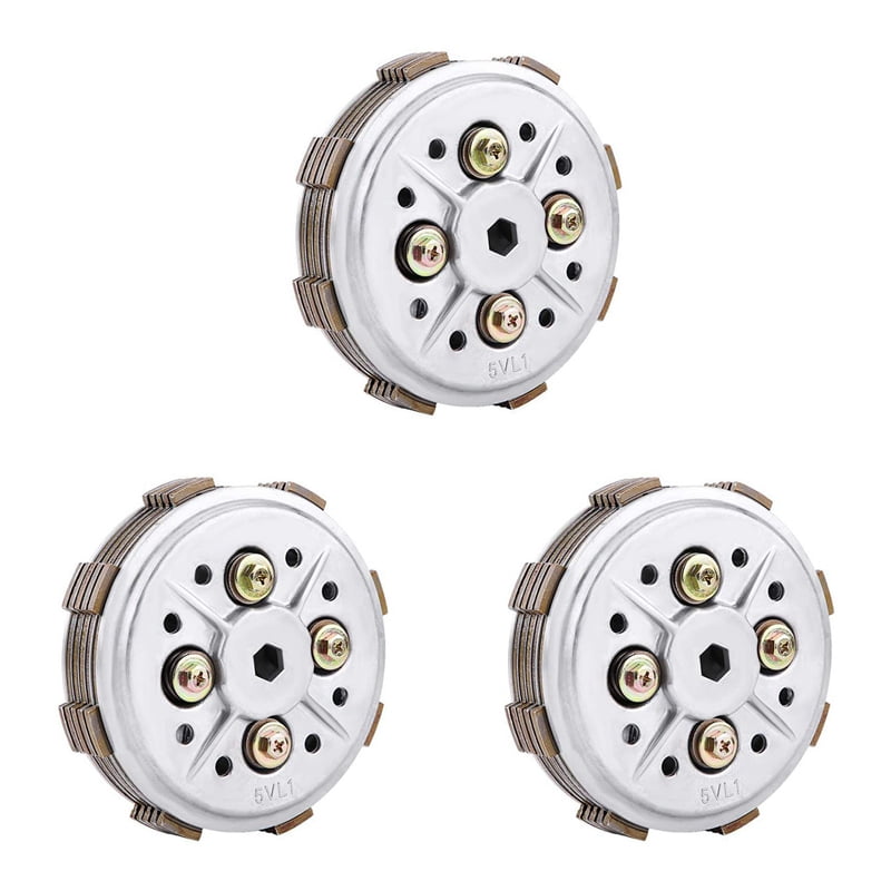 3X Complete Clutch Setup Drum Assy Basket Friction Plates Kit Sit ...