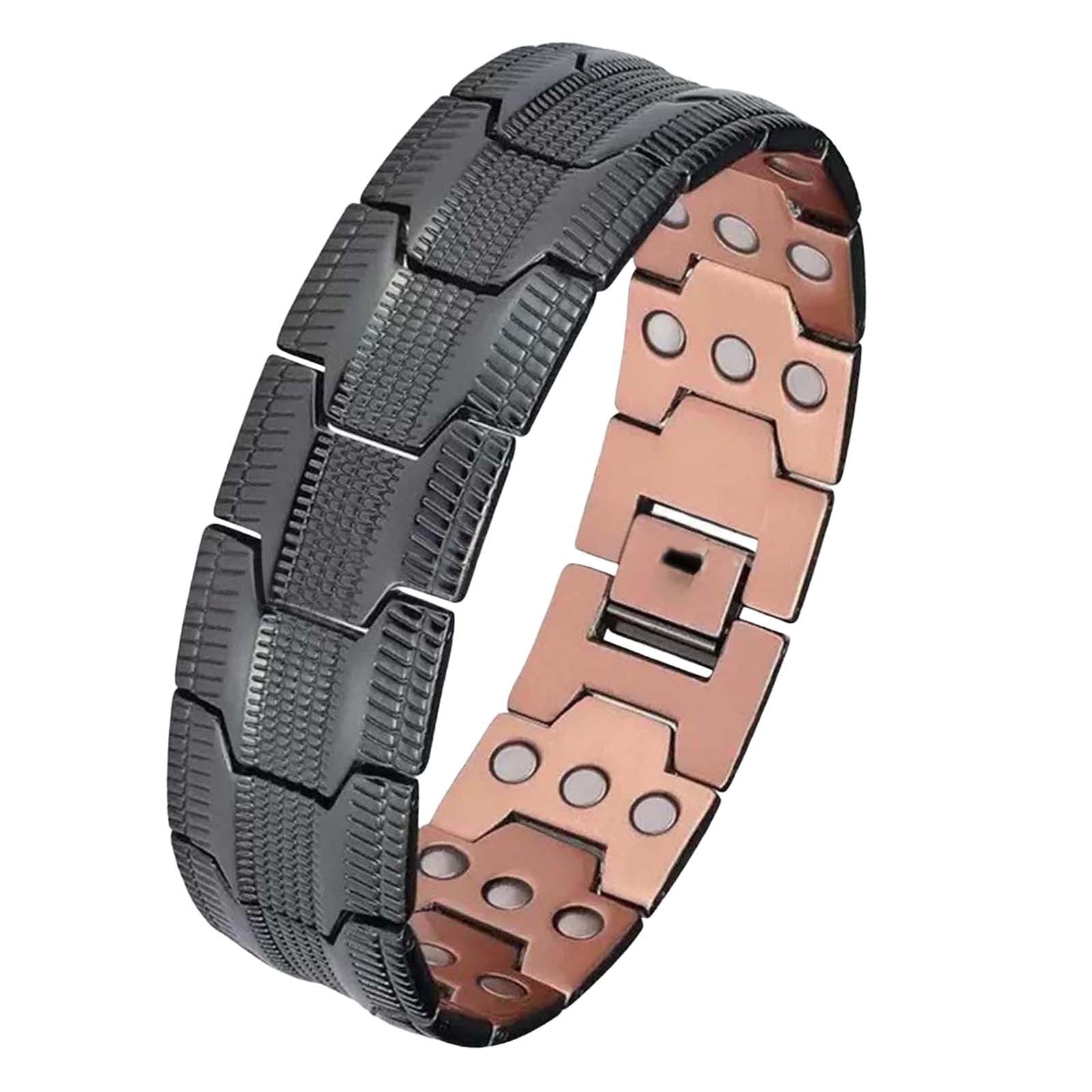 3X Copper Bracelet for Men Triple Ultra Strength Magnets with ...