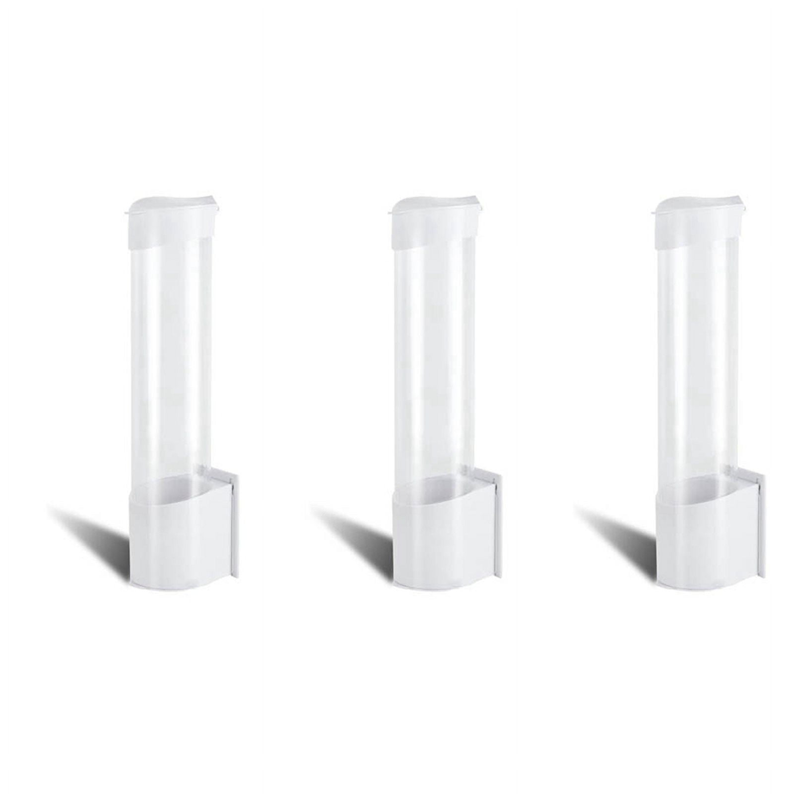 3X Cup Dispenser, Cup Holder Fits 3Oz - 7Oz Flat Bottom or Cone Cups ...